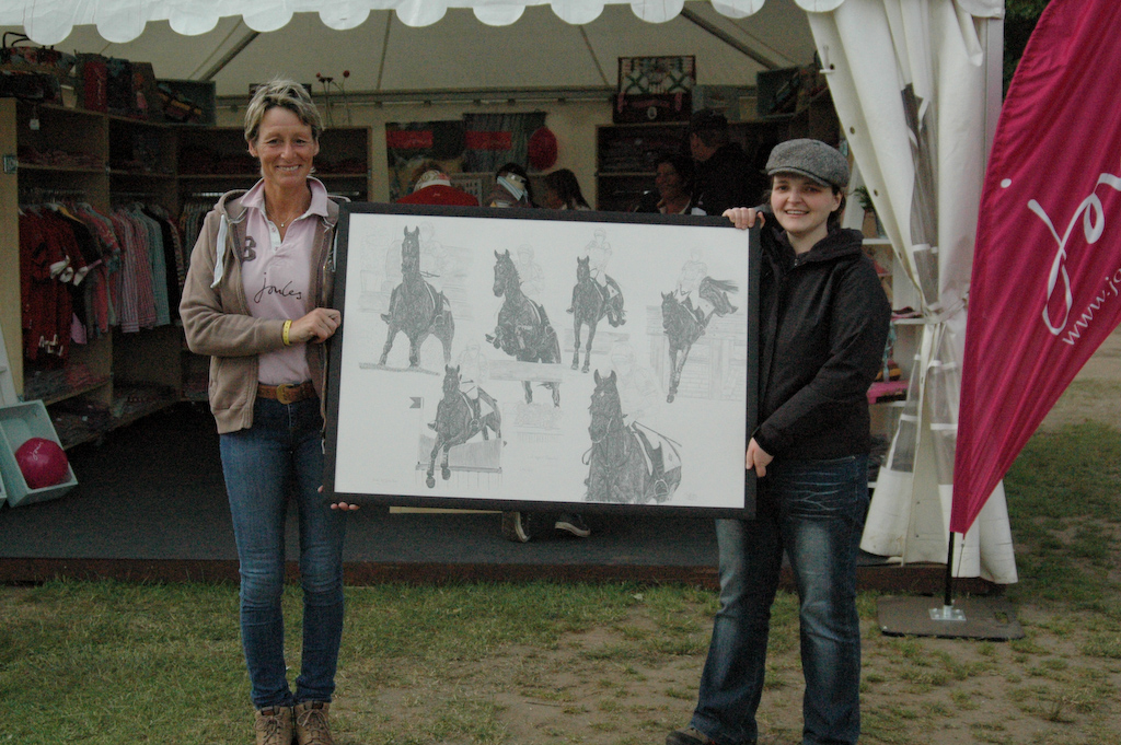 Mary King & Call again Cavalier - eventing ART