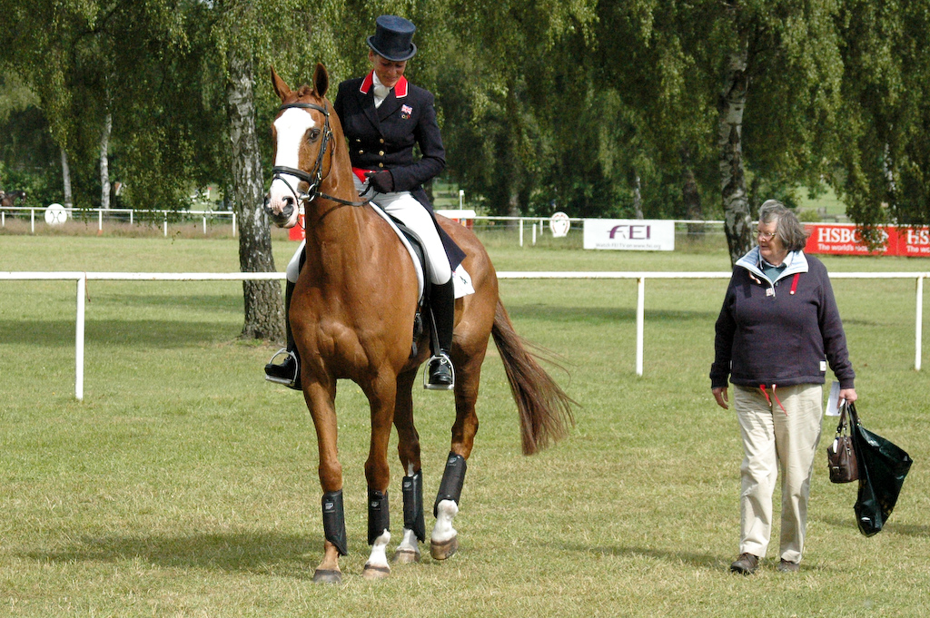 Mary King & Call again Cavalier - eventing ART